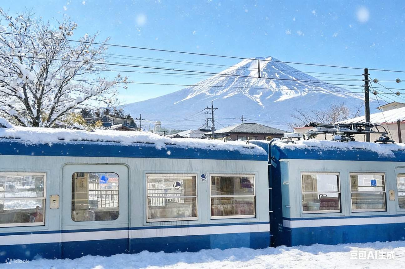 Mount Fuji's most beautiful train experience | Asama Park + Nikawa ...